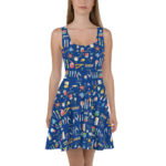 STEM-pattern Fit & Flare Dress – My Science Boutique